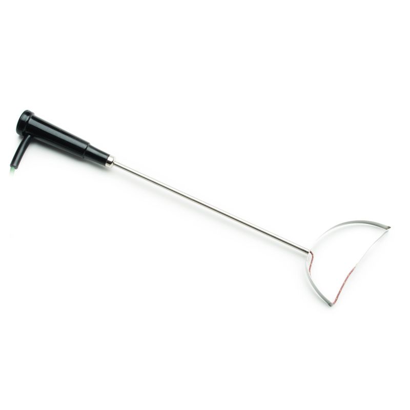 Roller Surface K-Type Thermocouple Probe with Handle - HI766A